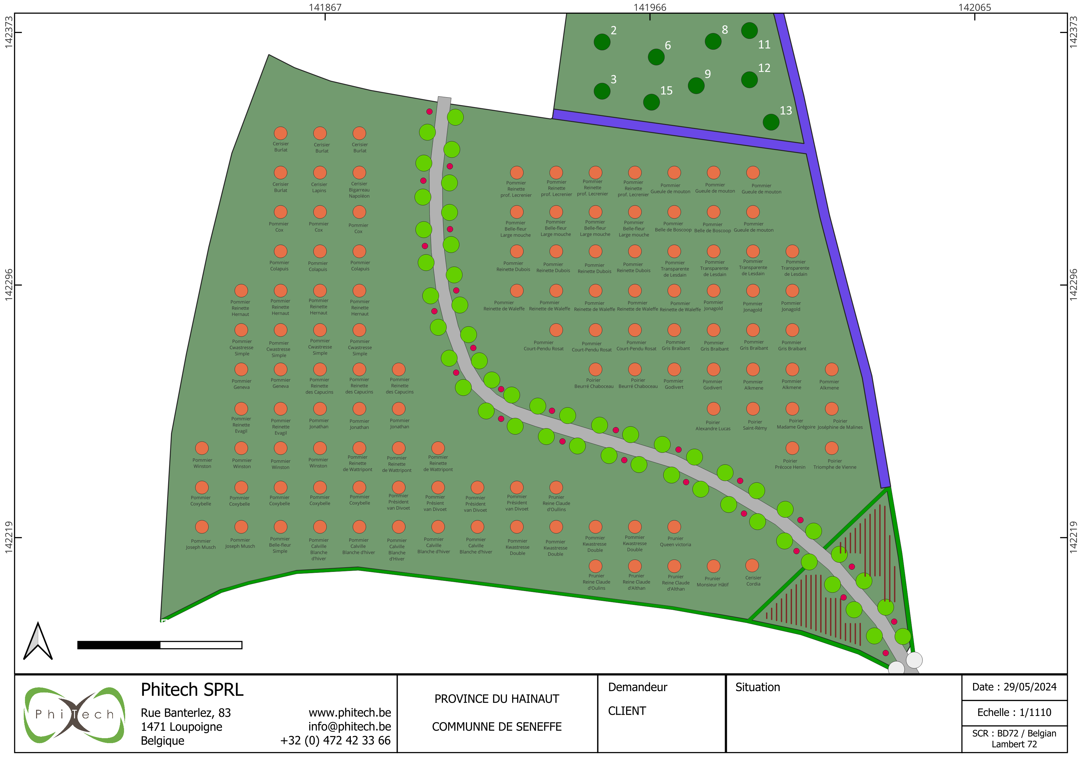 Verger haute tige | Phitech